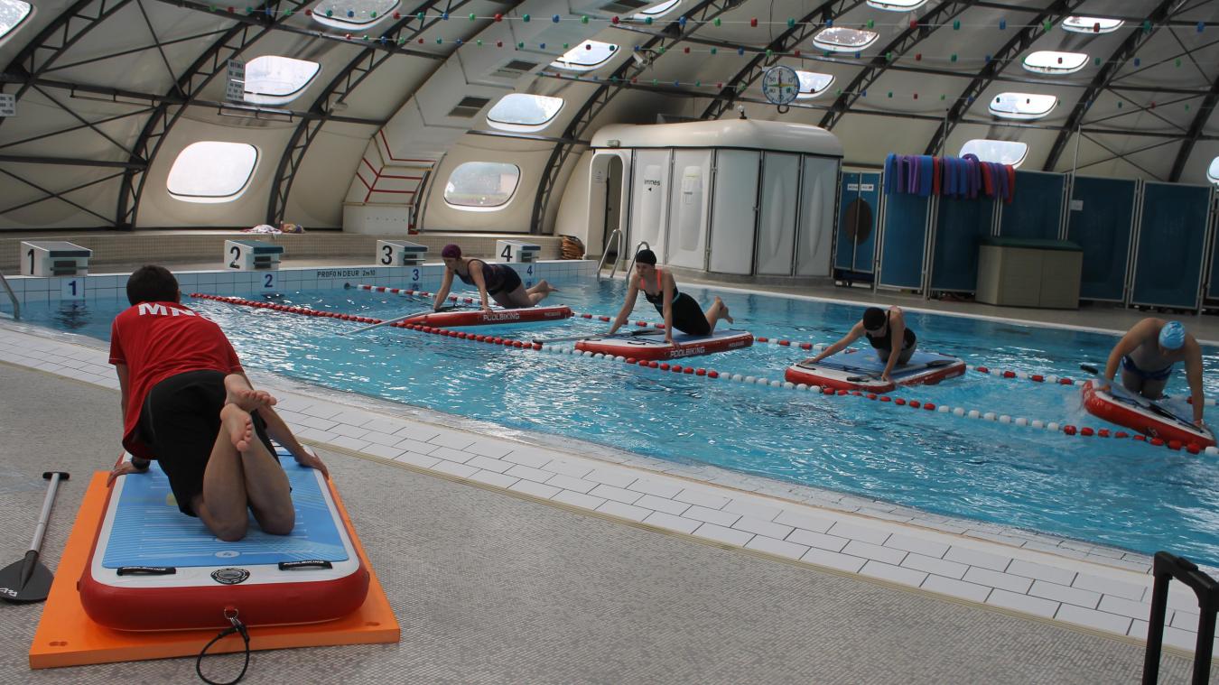 Achicourt : le body paddle fait trembler vos muscles à la piscine - L ...