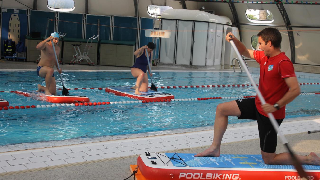 Achicourt : le body paddle fait trembler vos muscles à la piscine - L ...