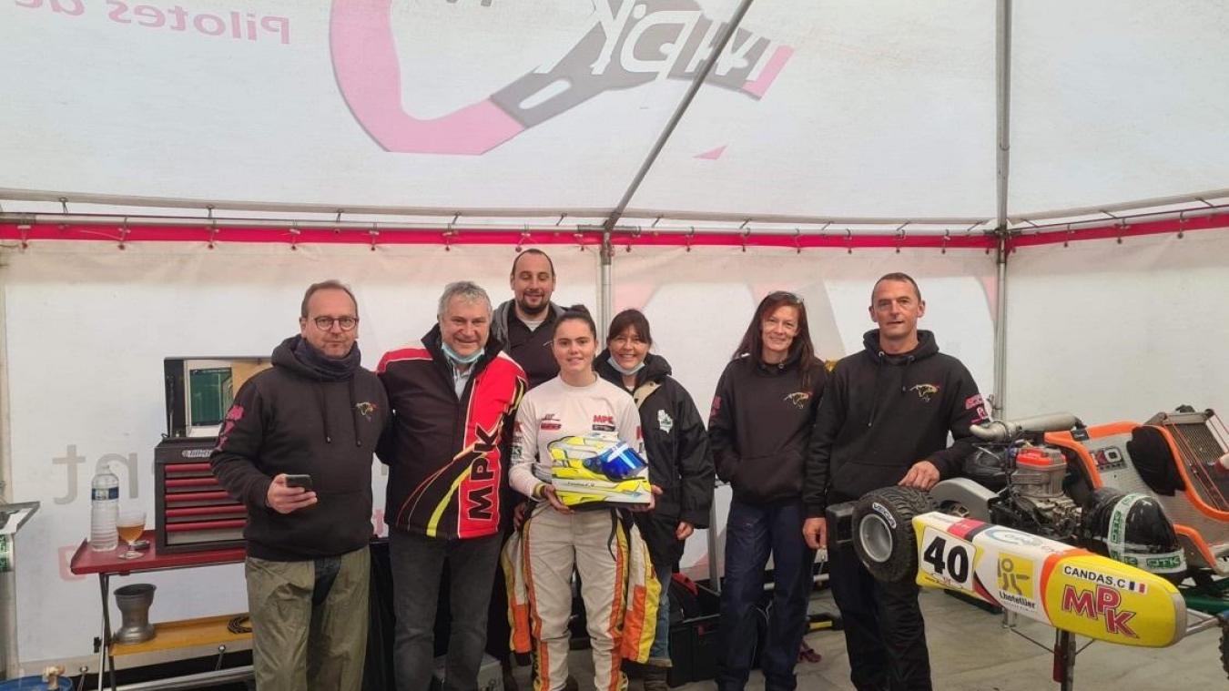 Caroline Candas décroche le titre national - Nord Littoral