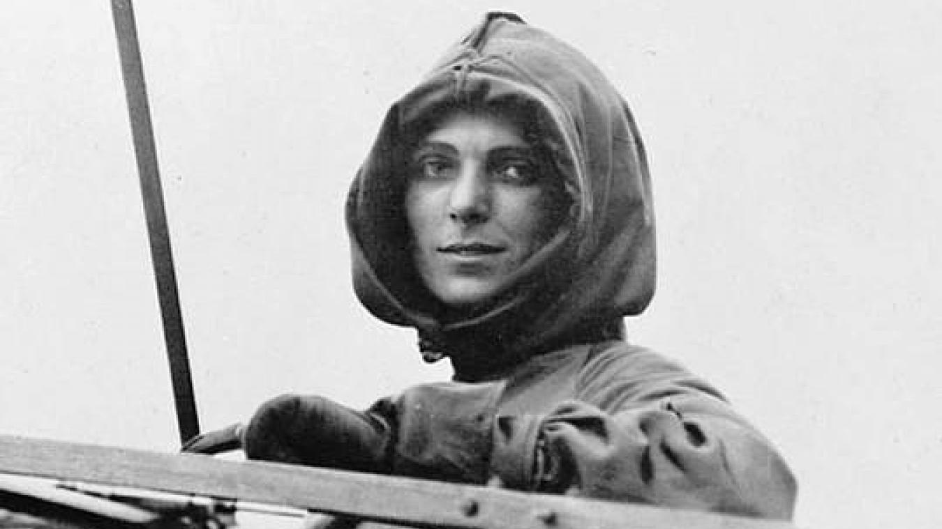 Harriet Quimby a été pionnière de la traversée de la Manche en avion