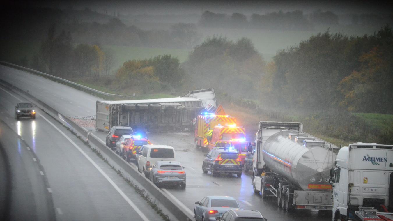 L’autoroute A16 coupée entre Étaples et Berck (actualisé) - Le Réveil ...