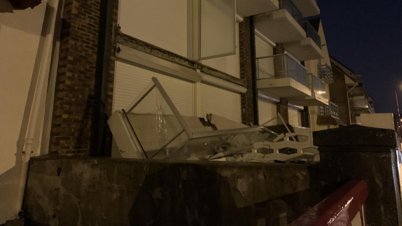Un balcon s’effondre sur une terrasse à Wimereux, aucune victime n’est à déplorer