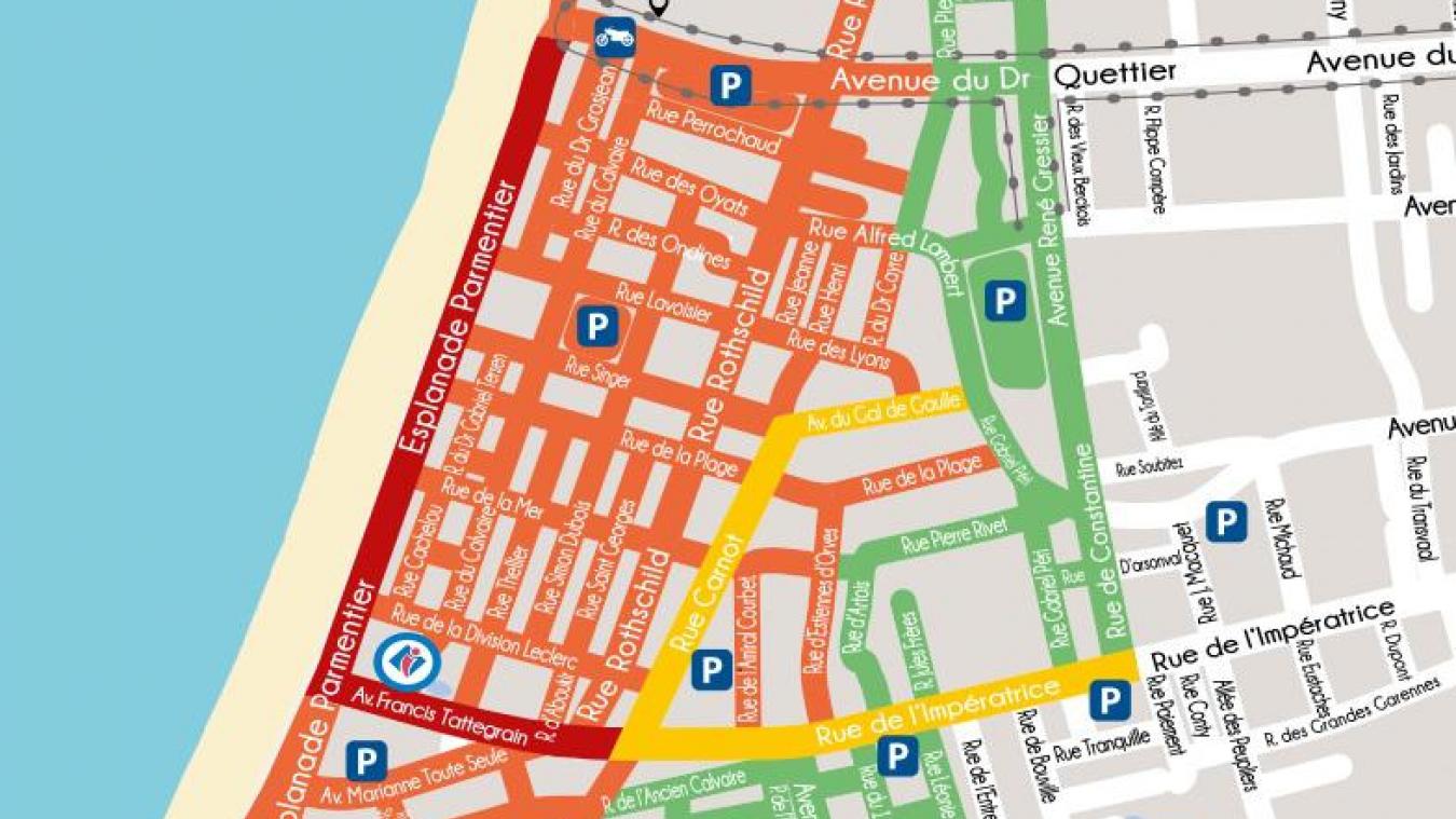 Berck-sur-Mer : 4 nouvelles zones de stationnement payant dont une à l’année - Le Réveil de Berck