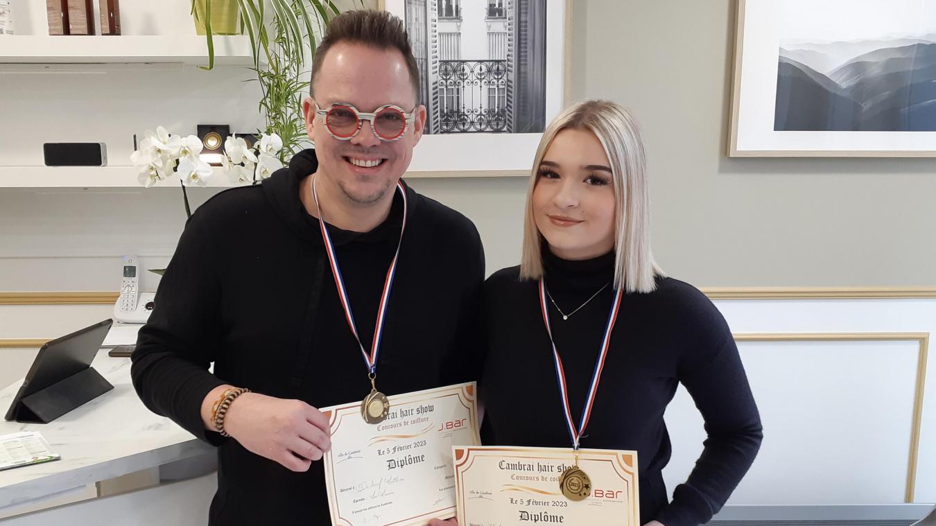 De l’or et du bronze pour le salon de coiffure 5e Avenue à Wormhout ...