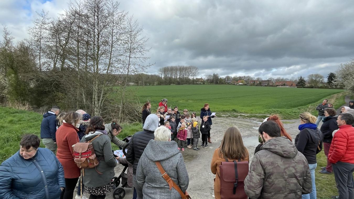 Saint-Jans-Cappel: l’école Jules Sagary inaugure son chemin de liaison ...