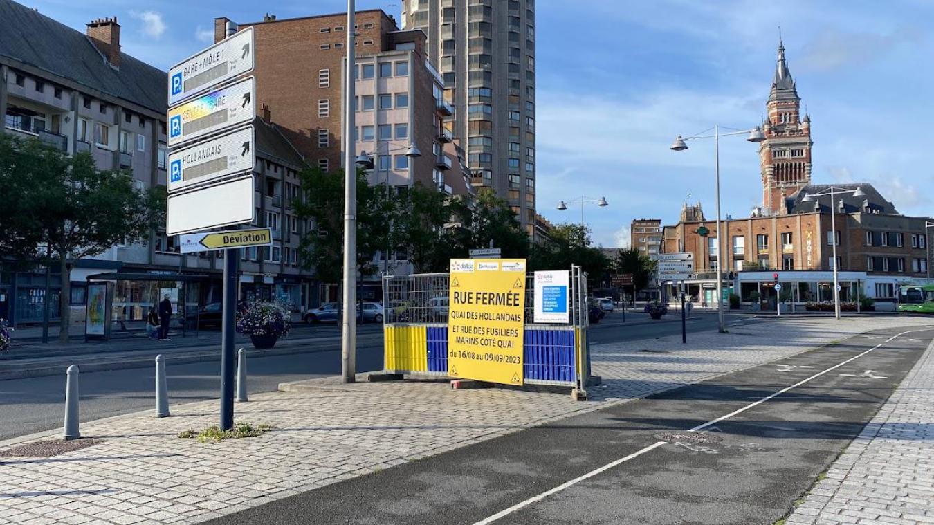 Dunkerque : déviations à venir sur le quai des Hollandais, fermé à la ...