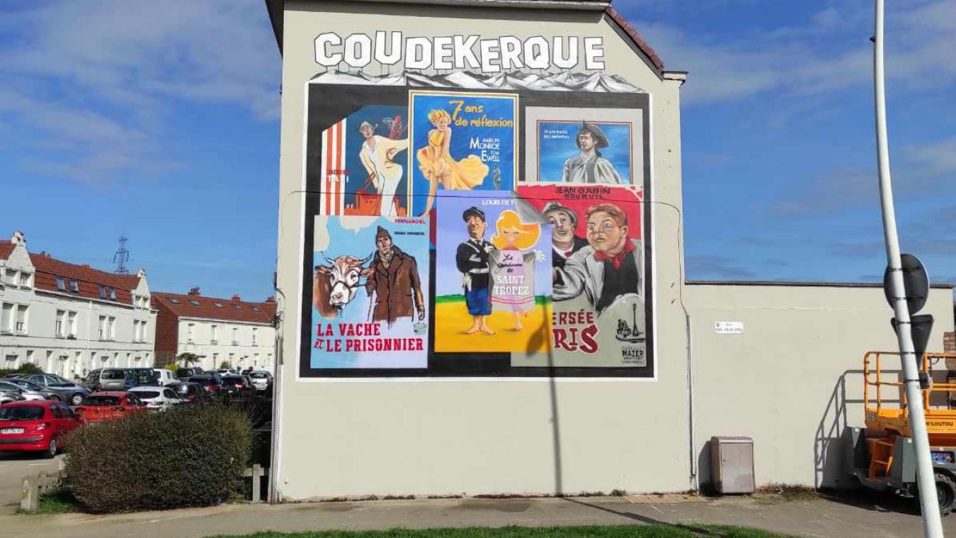 Coudekerque-Branche : une quatorzième fresque décore le quartier du ...