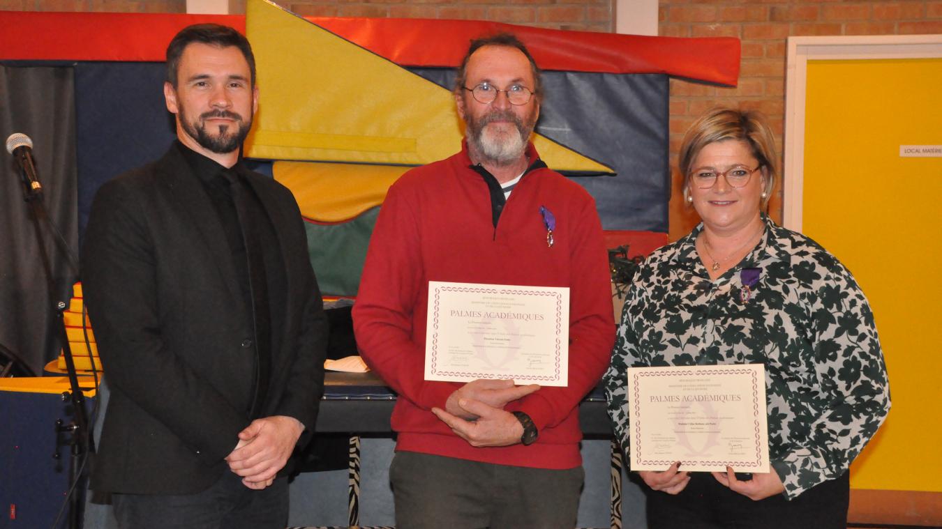 Campagne-Les-Hesdin : les palmes académiques pour Céline Bedhom et ...