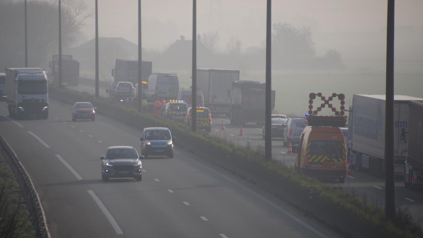 Autoroute A16 : Cinq véhicules impliqués dans un accident dans le sens ...